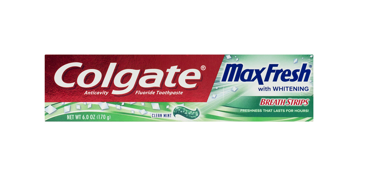 Colgate Max Fresh Clean Mint 6 oz – Bridmart