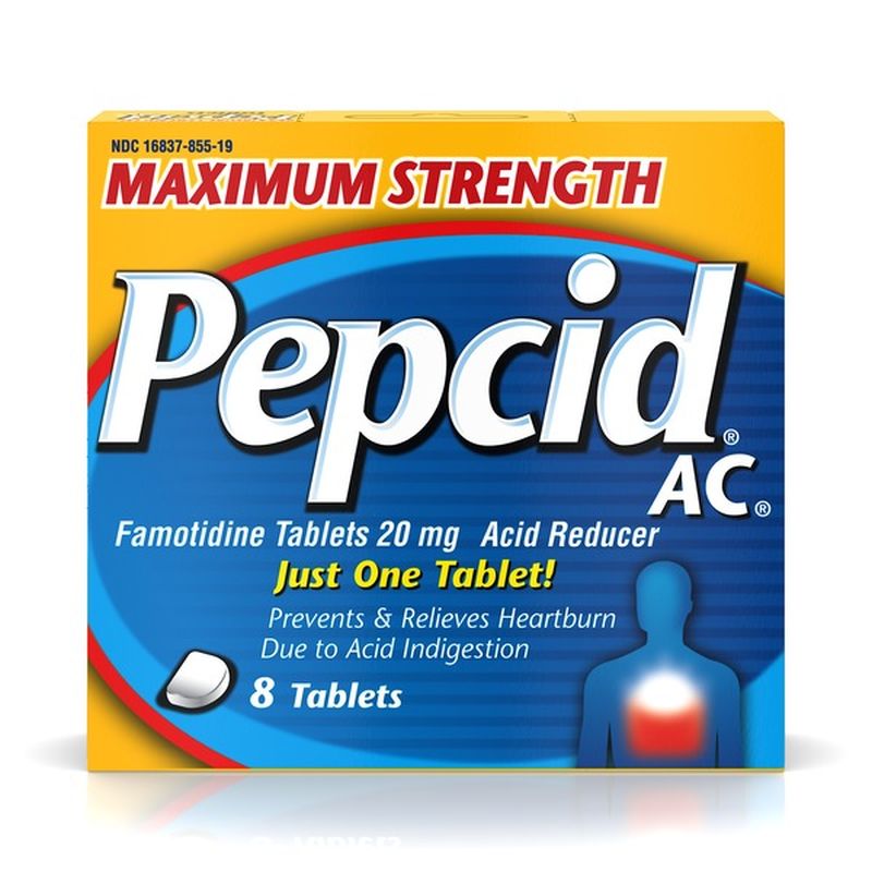 Pepcid AC Maximum Strength 8 Ct Tablets – Bridmart